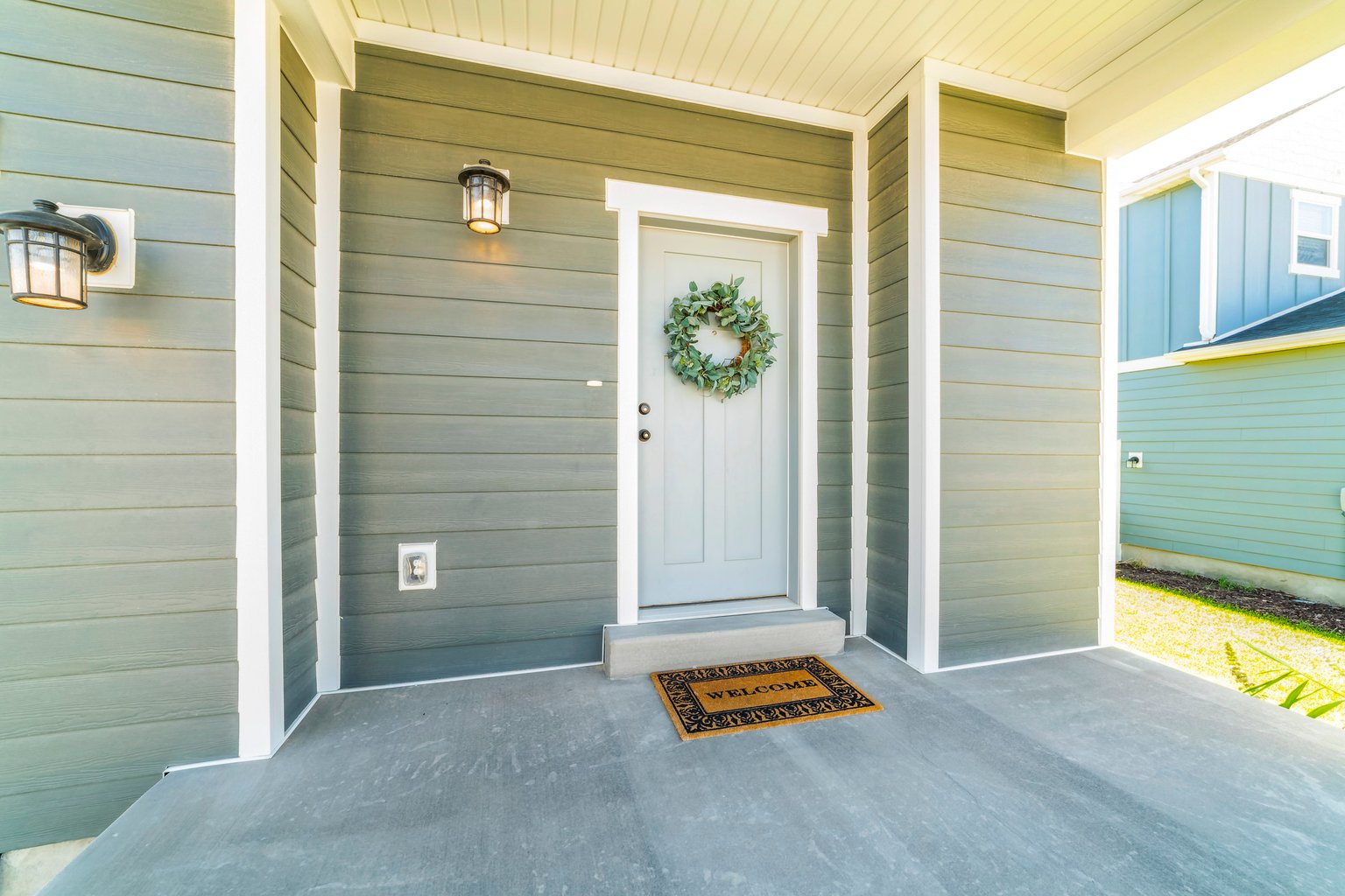 Reduce Heat on Exterior Doors